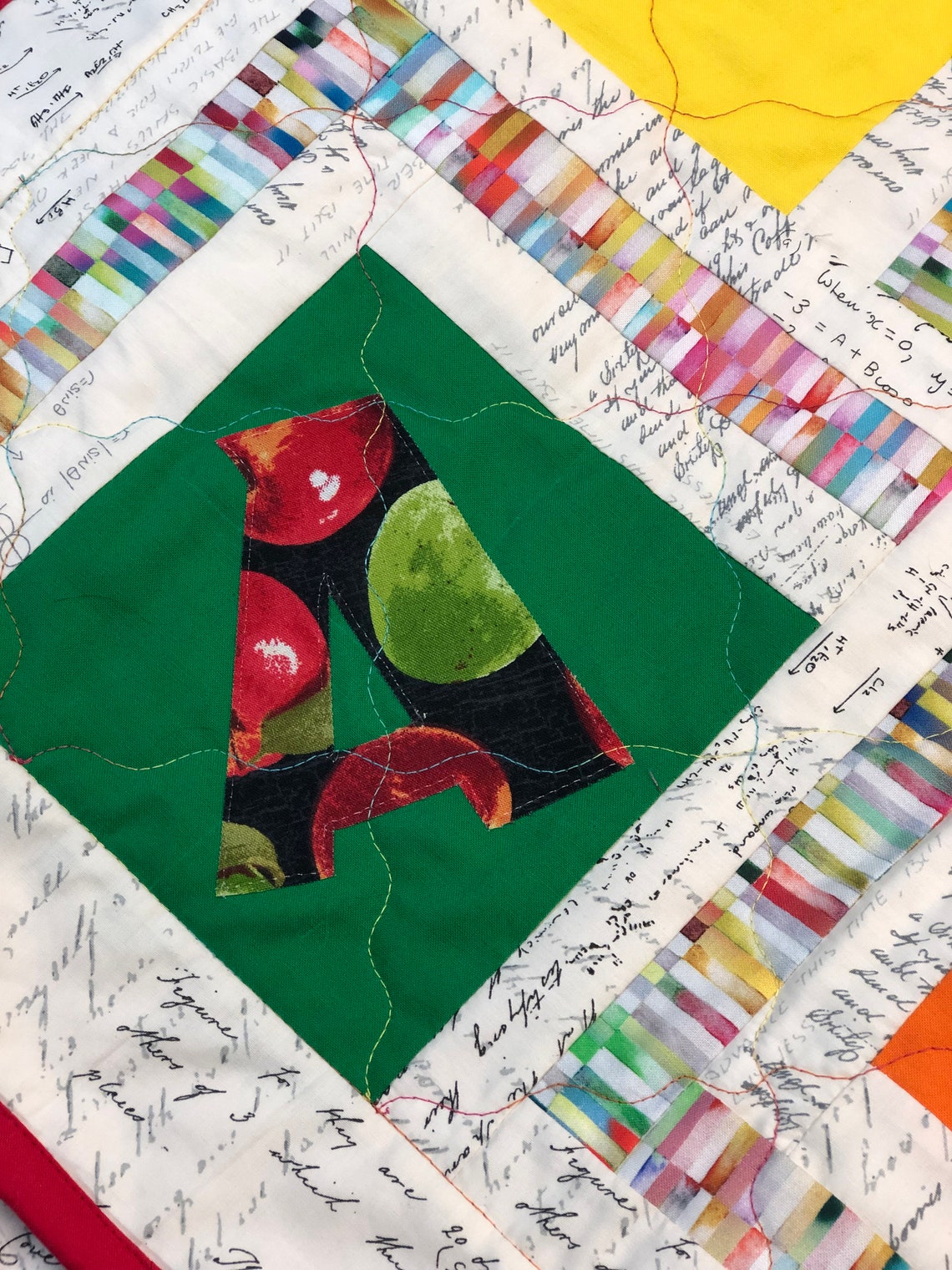 Tipsy Letters Quilt Pattern I Spy - Etsy