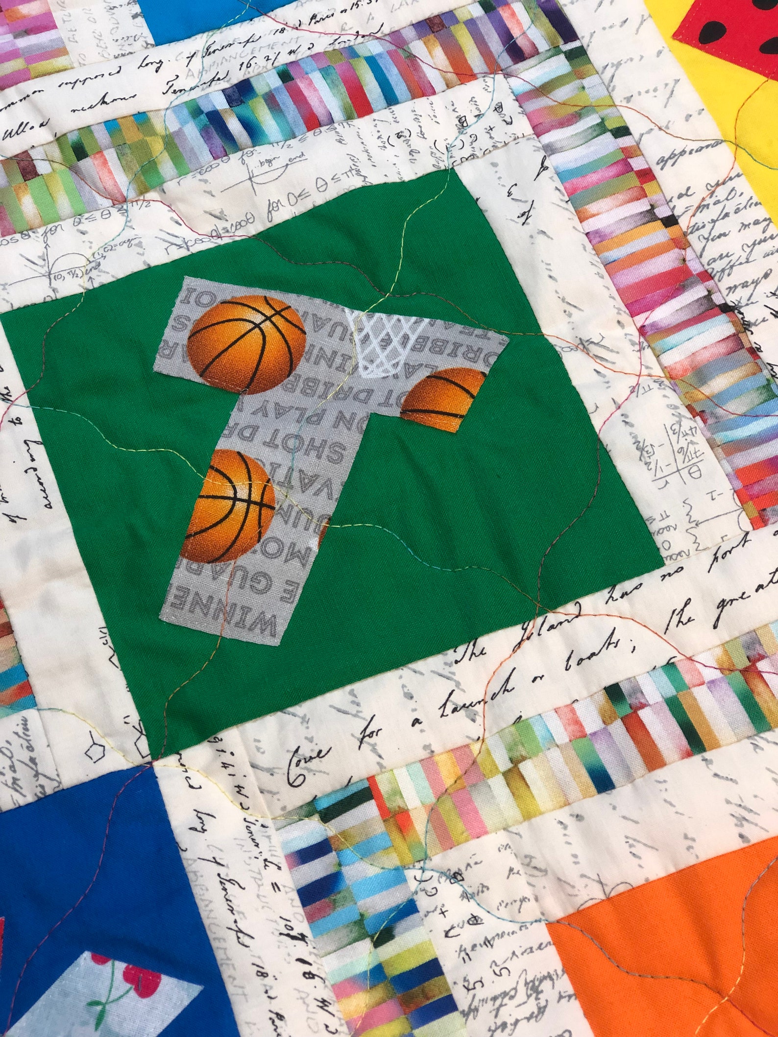 Tipsy Letters Quilt Pattern - I Spy - Etsy