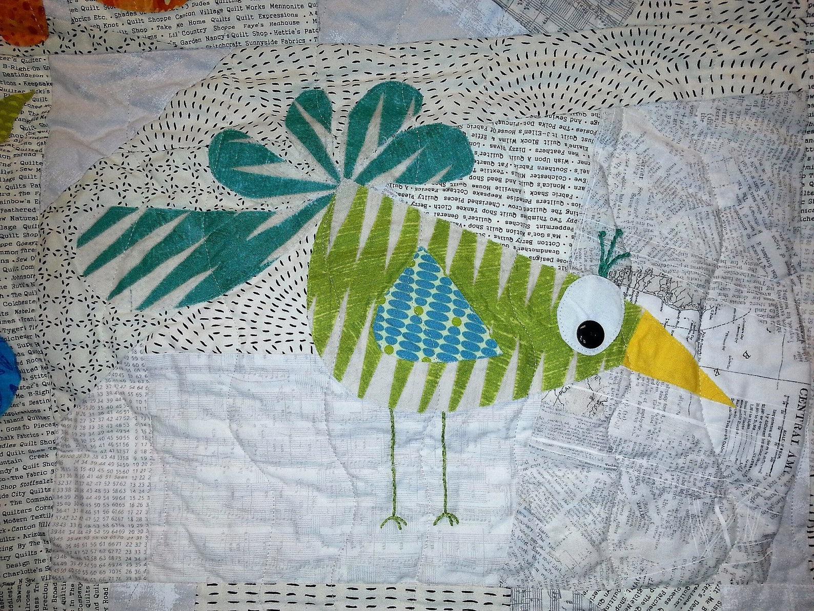 Happy Tweets Bird Quilt Pattern - Etsy