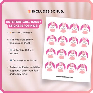 Editable Easter Bunny Bucks & Easter Coupons. Canva Template. Instant ...