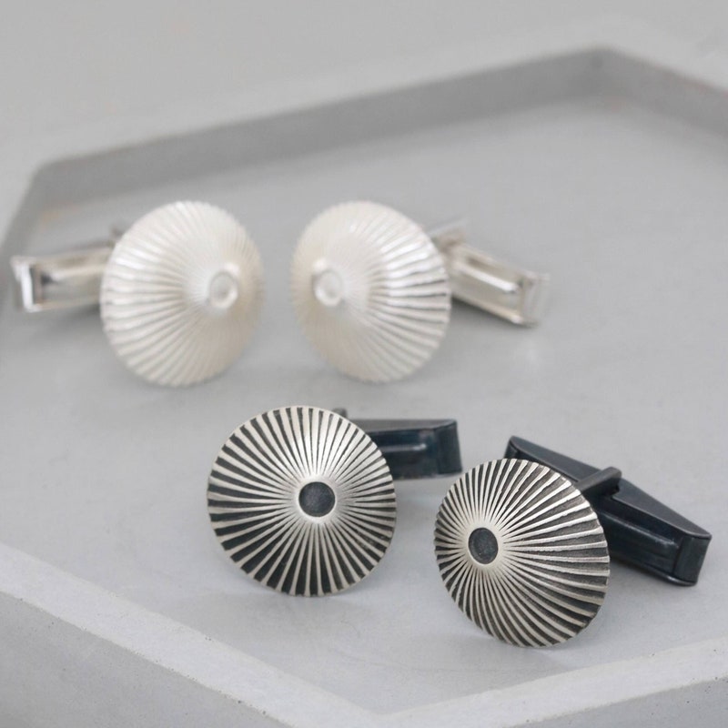 Modern Cufflinks - Etsy UK