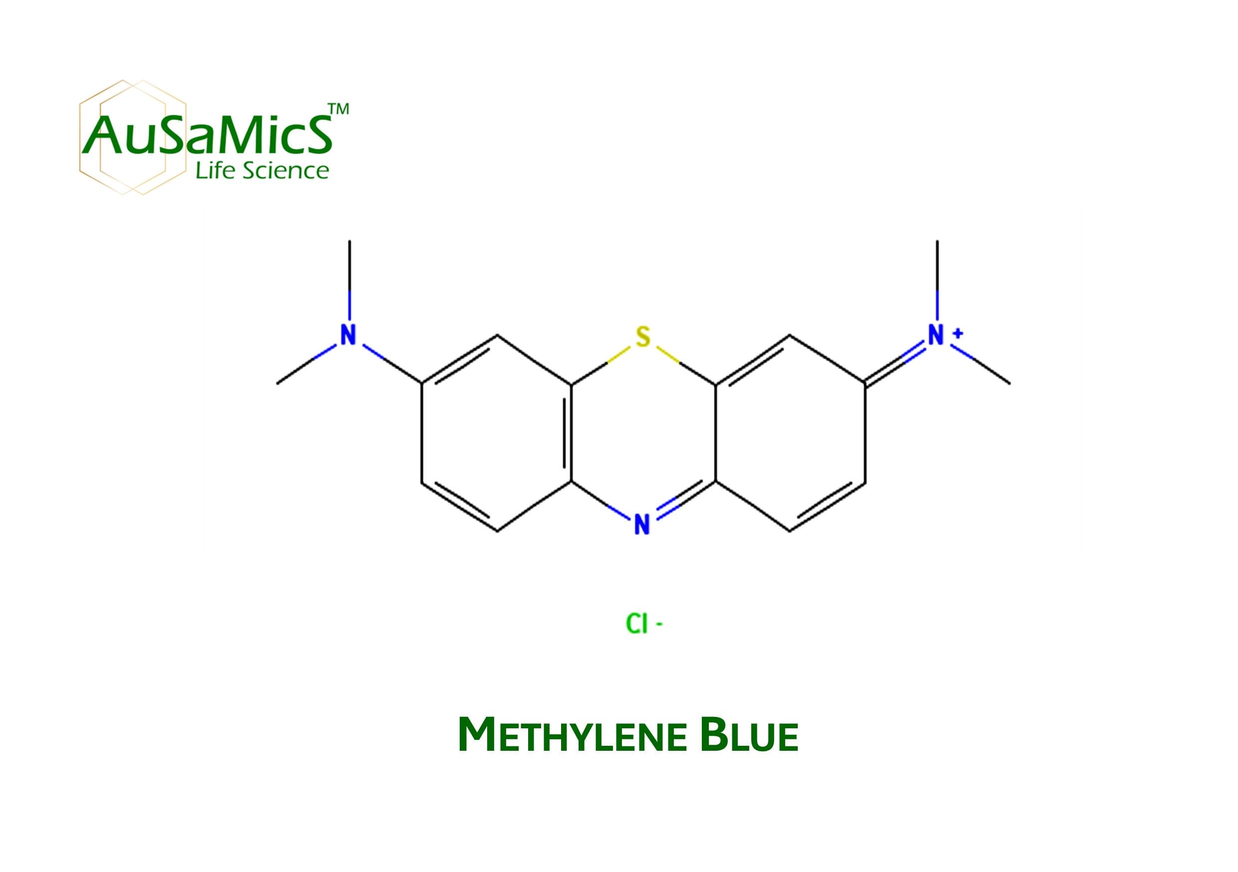 Methylene Blue Anyhdrous, Powder, Basic Blue 9, CAS 61-73-4, Purity ...