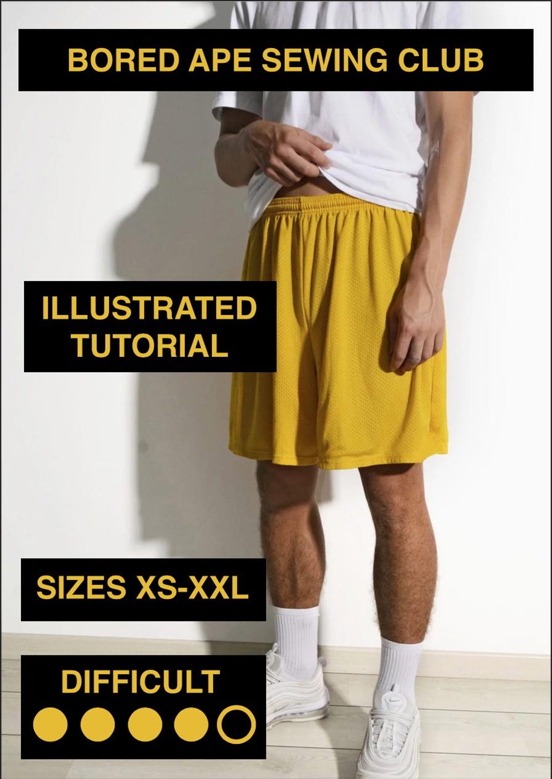 Mens Basketball Shorts Pattern Sewing - Etsy