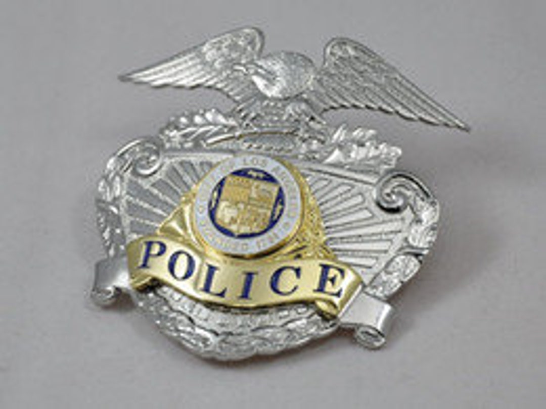 LAPD Cap Badge - Etsy