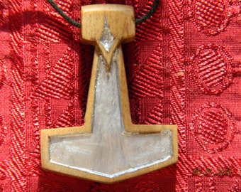 Wooden mjolnir | Etsy