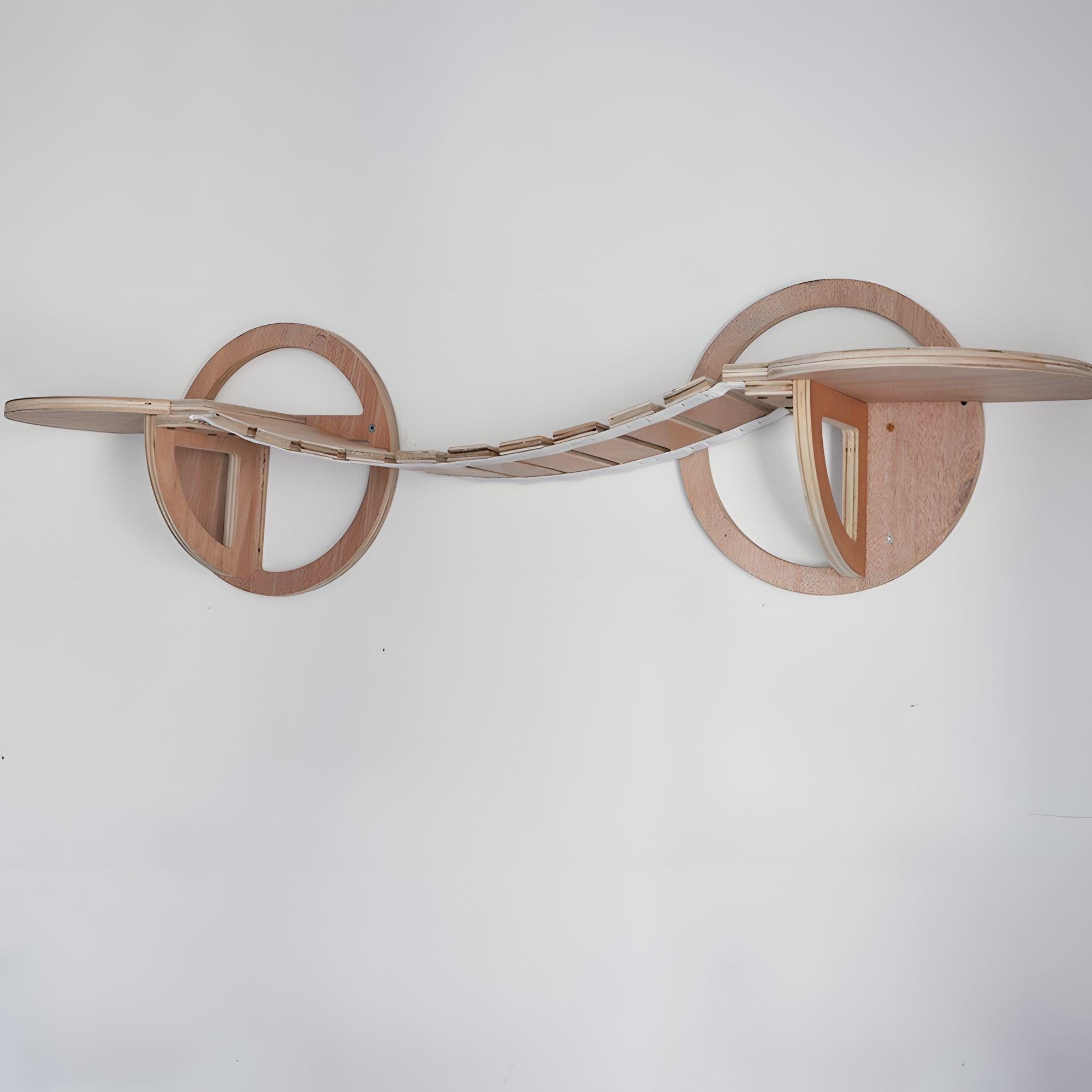 Cat Bridge, Cat Shelves, Cat Ladder Floating, Wooden Furniture for Cat ...