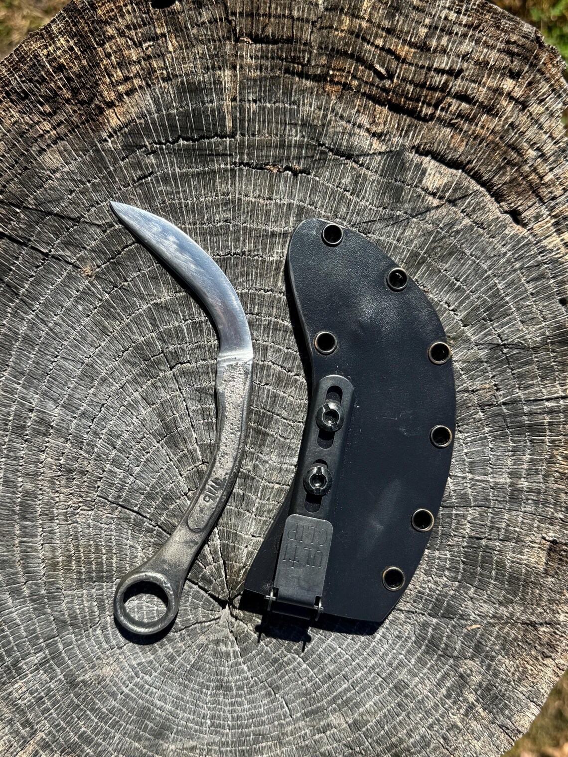 Hand Forged Karambit Style Knife From Wrench - Etsy