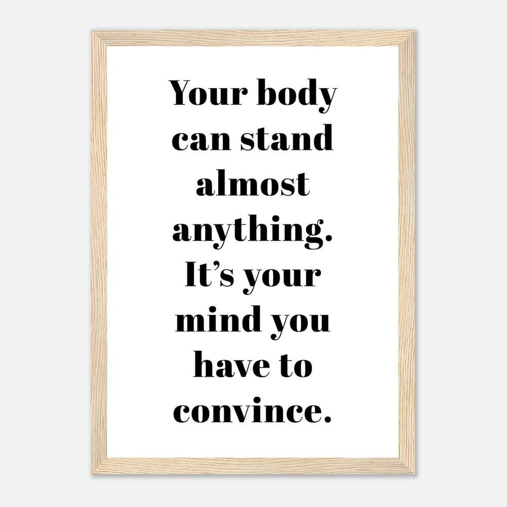 Motivational Poster, Motivational Wall Art, Poster, Wall Art ...