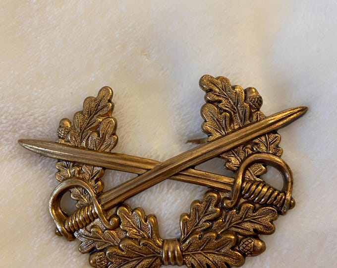 Vintage West German Army Crossed Swords Bundewehr Cap Badge Cockade - Etsy
