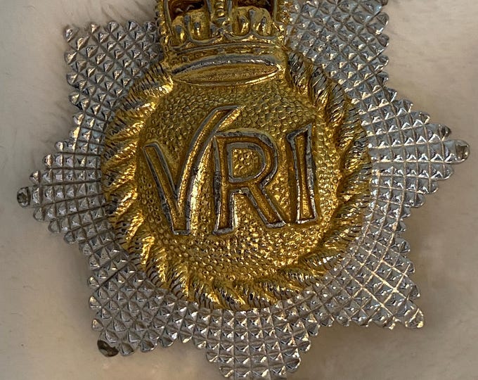Royal Canadian Regiment RCR Cap Badges Military Canada Bi-metal WWII - Etsy