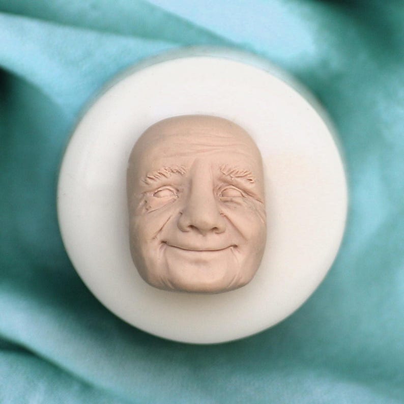 Old Face High-quality Silicone Mold No.018 - Etsy