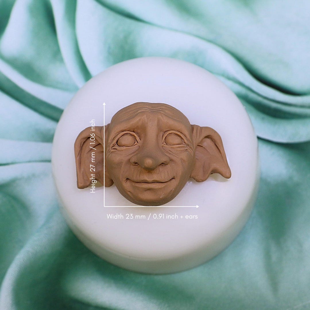 Magic Creature Mold, 3D Fairy Elf Silicone Mold, Fimo Clay Mold ...
