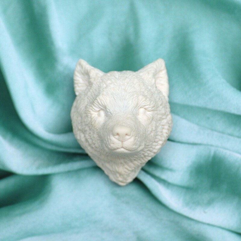 Wolf Silicone Mold - Etsy UK