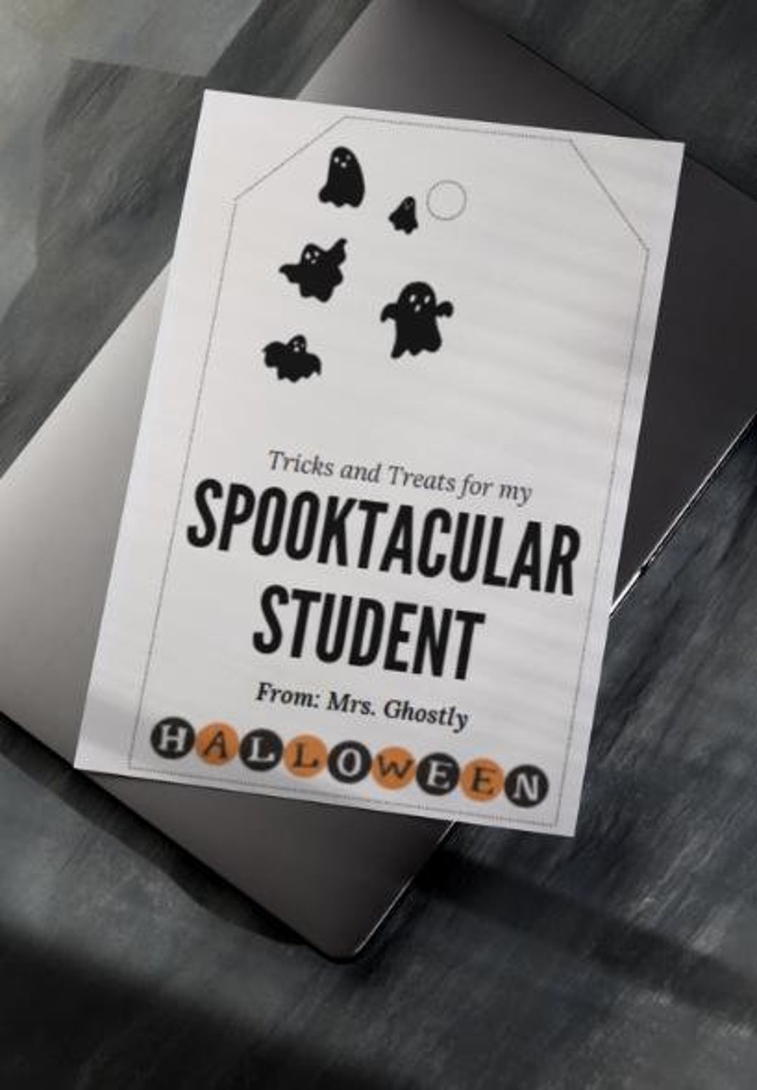 Teacher Boo Tags | Template | Student Gift | Classroom | Set of 9 - Etsy