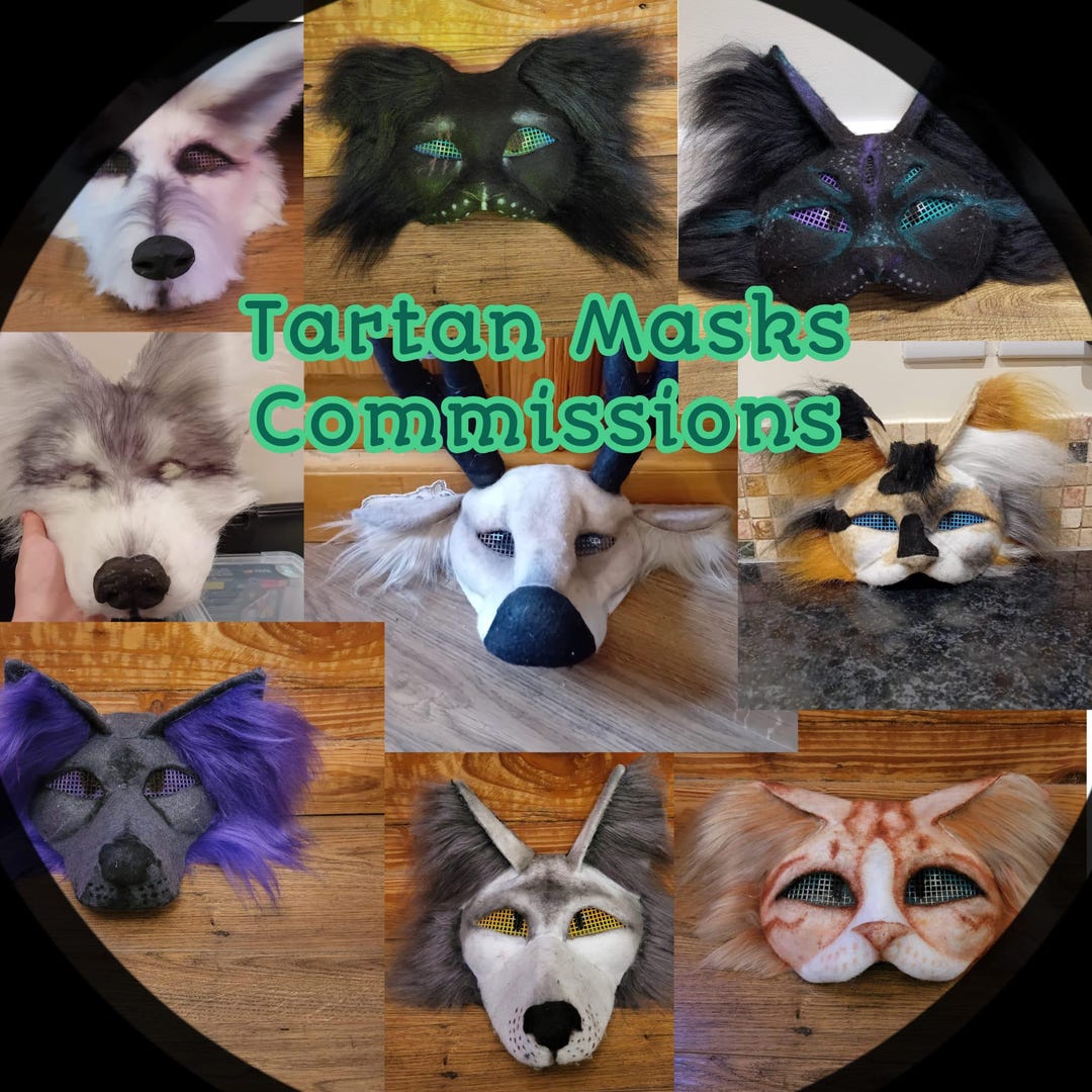 Cheap Therian/quadrobist Animal Mask Commissions - Etsy