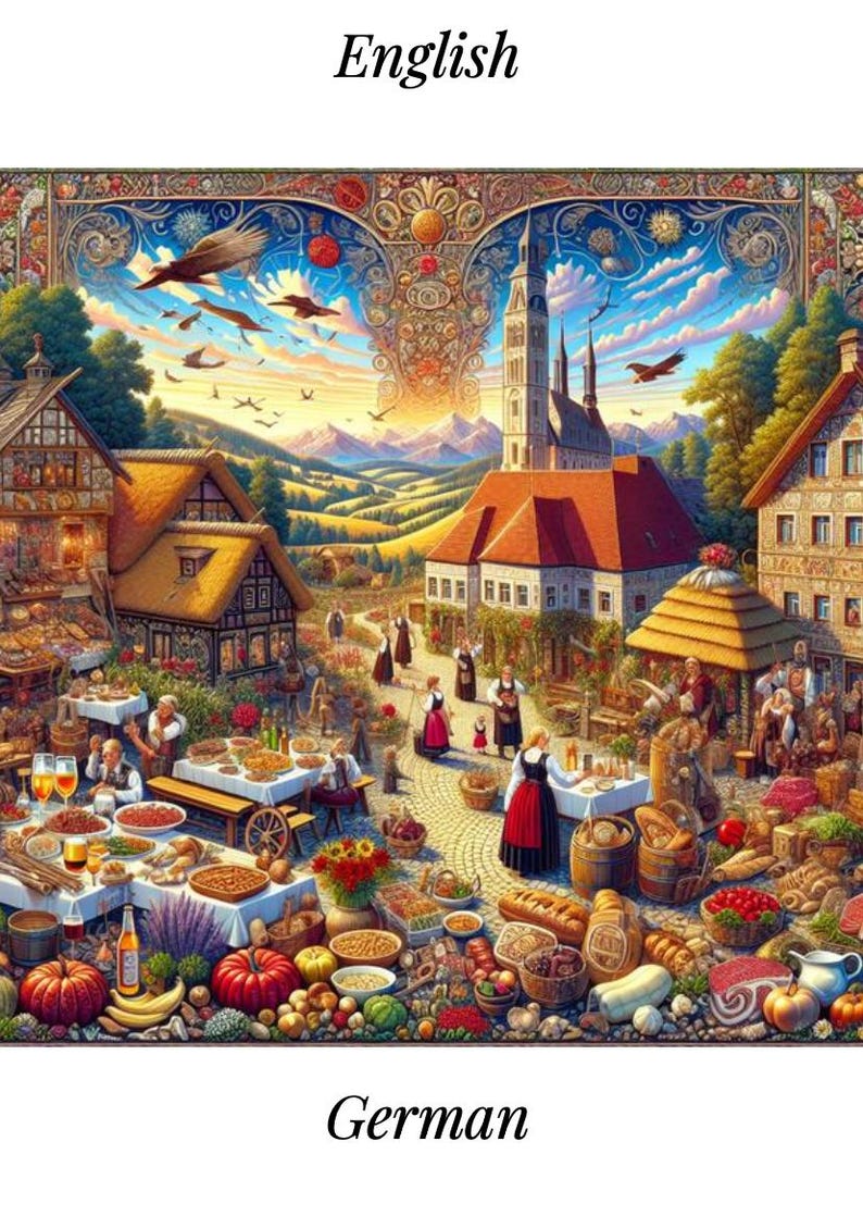 5000 German/english Flashcards With Ai-generated Imagery for a Price of ...