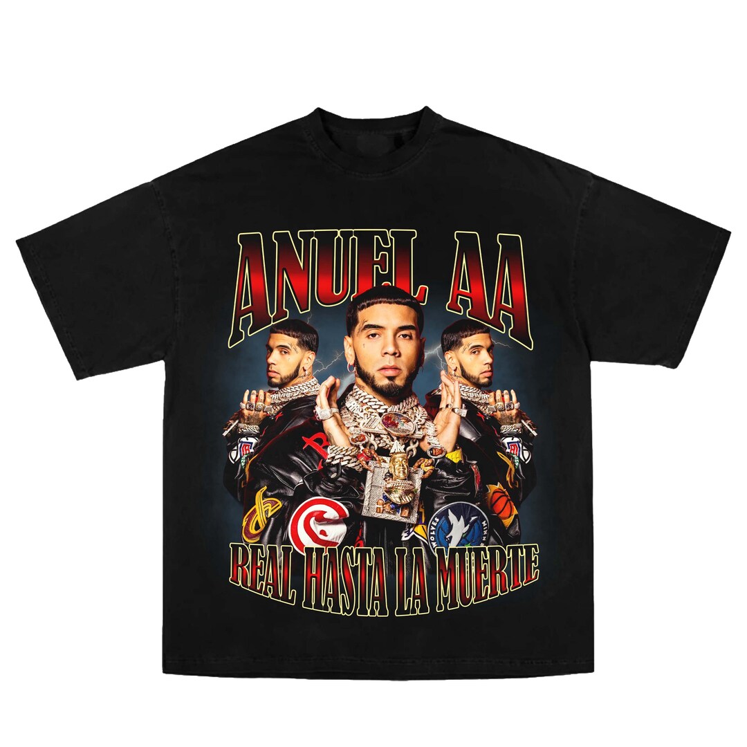 Anuel Aa Png Graphic T-shirt Design PNG DTF Poster PNG Printable ...