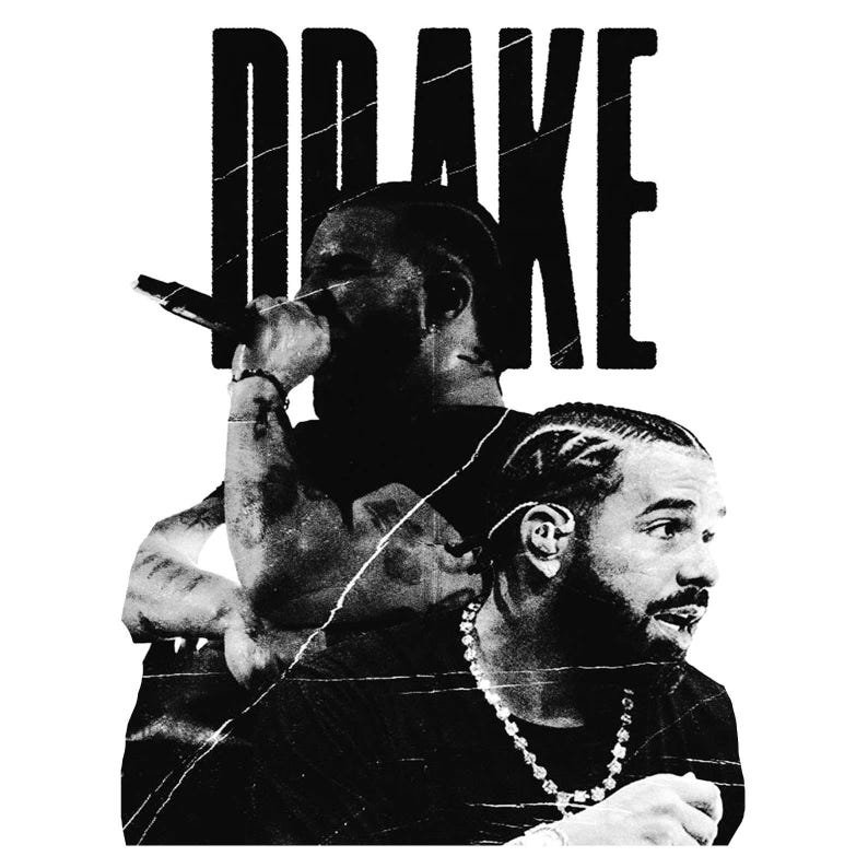 Drake Png T-shirt Design PNG Poster PNG Printable Bootleg Tee Shirt ...