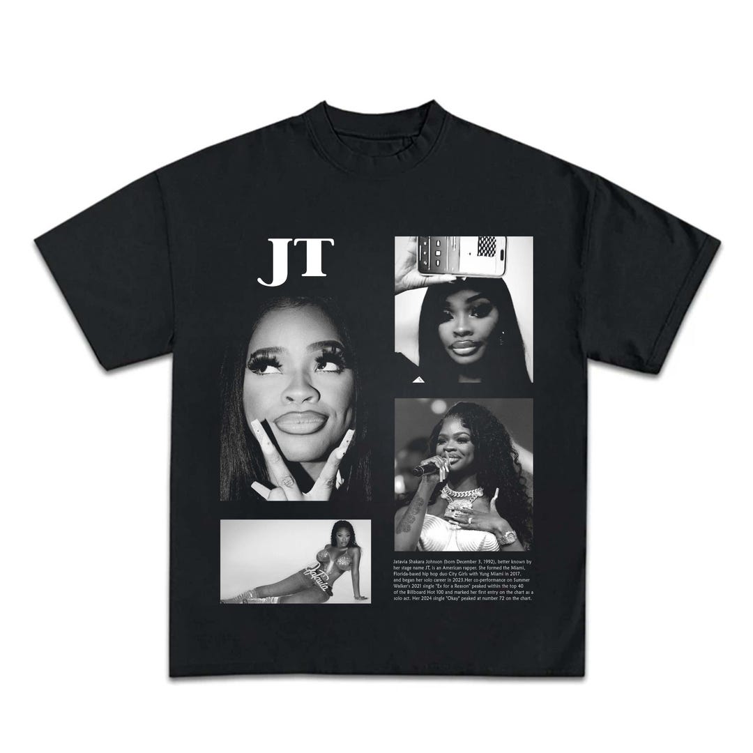 Jt Signature Graphic T-shirt Design PNG Poster PNG Printable Bootleg ...