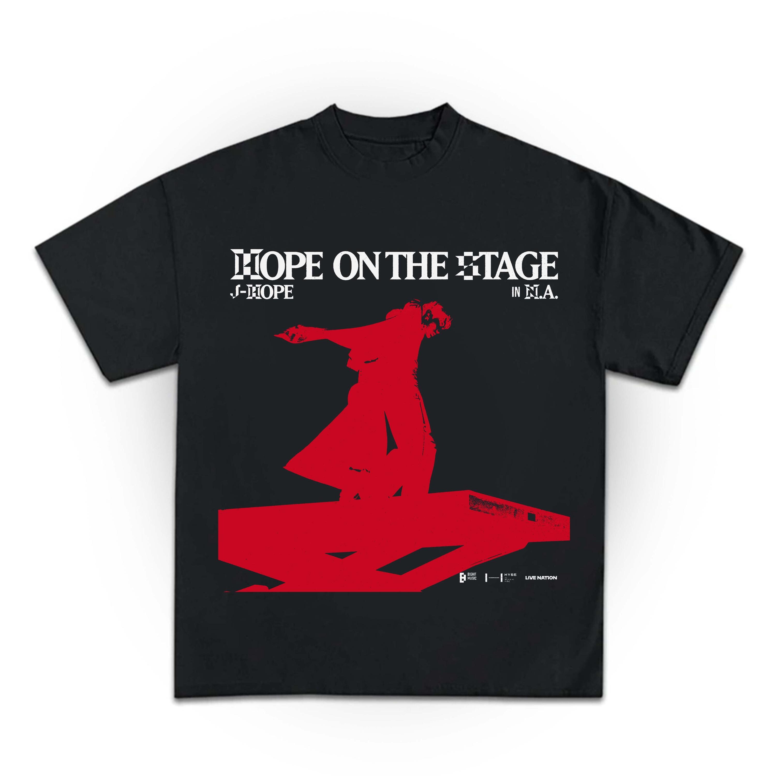 Jhope Hope on the Stage Tour Graphic T-shirt Design PNG | Poster PNG ...