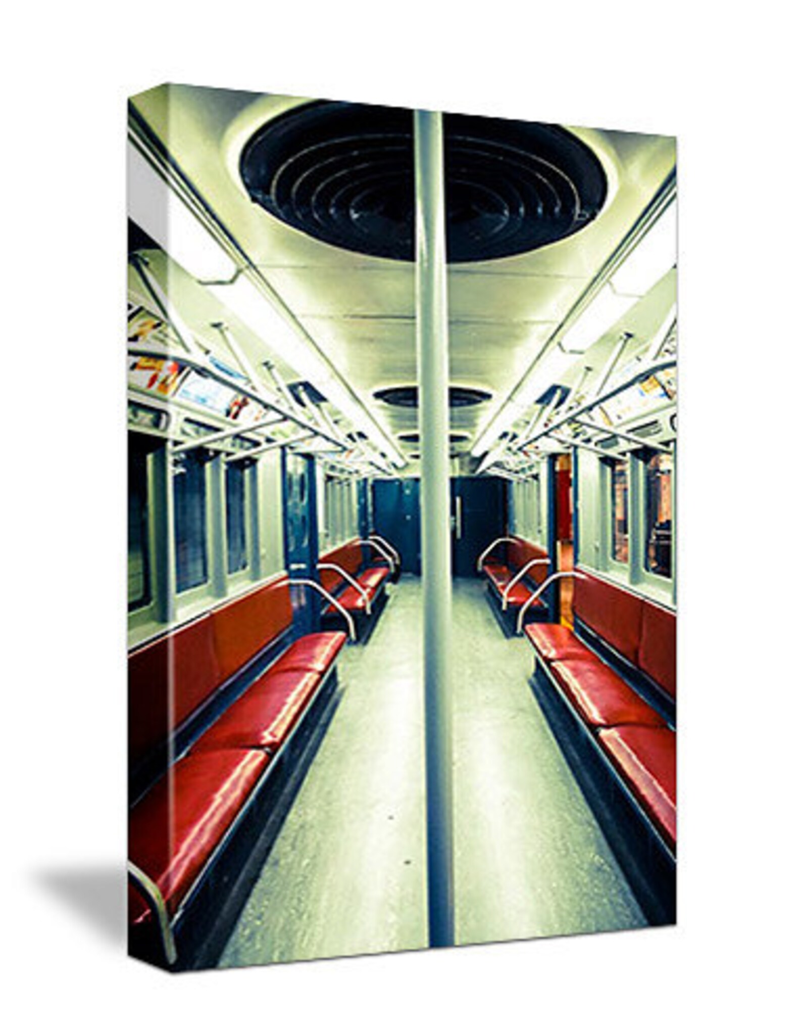 Subway Series 4 New York City Ruby Red 20 X 30 Gallery - Etsy