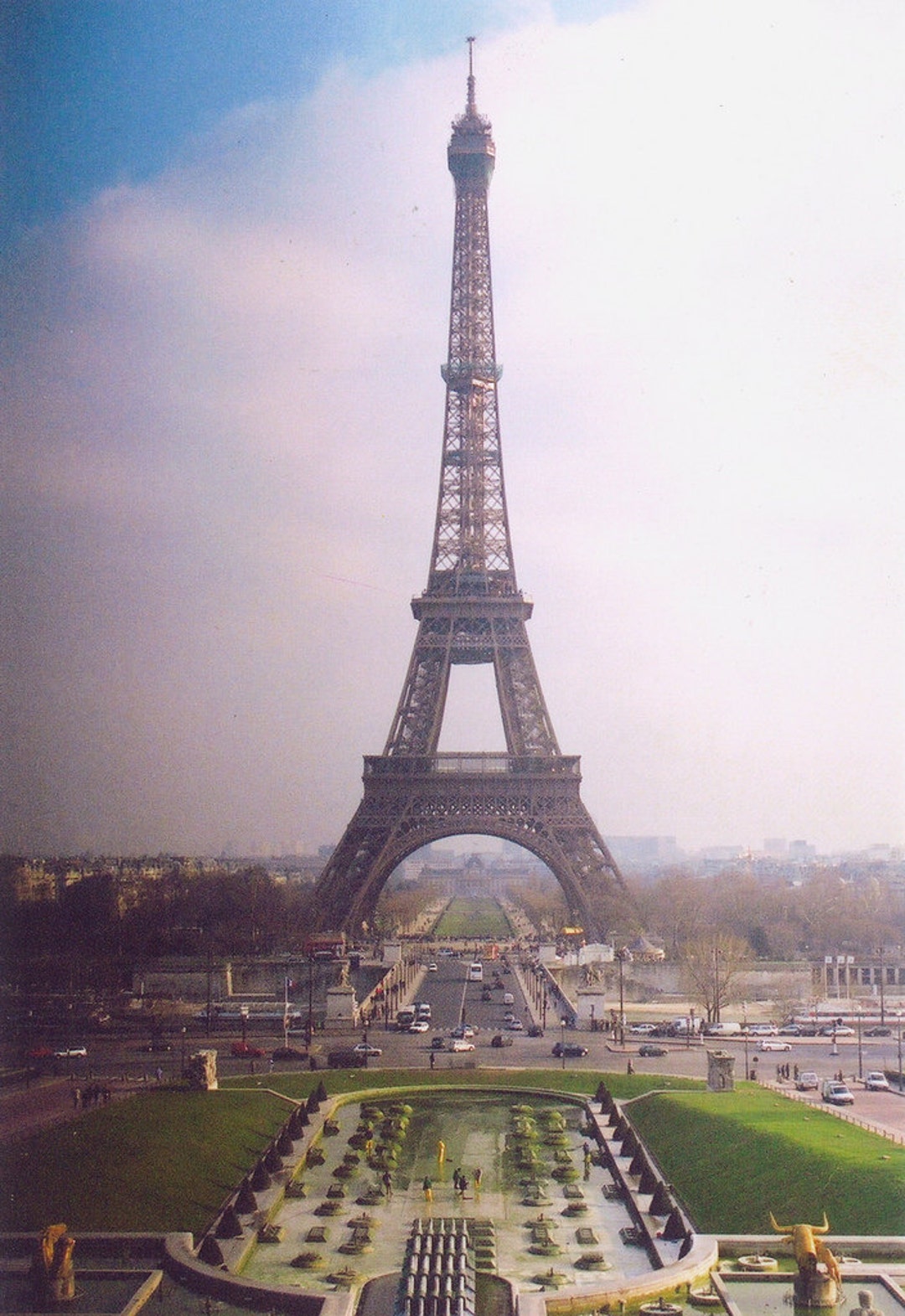 Eiffel Tower - Paris, France 1997 / 8 X 10 Print - Etsy