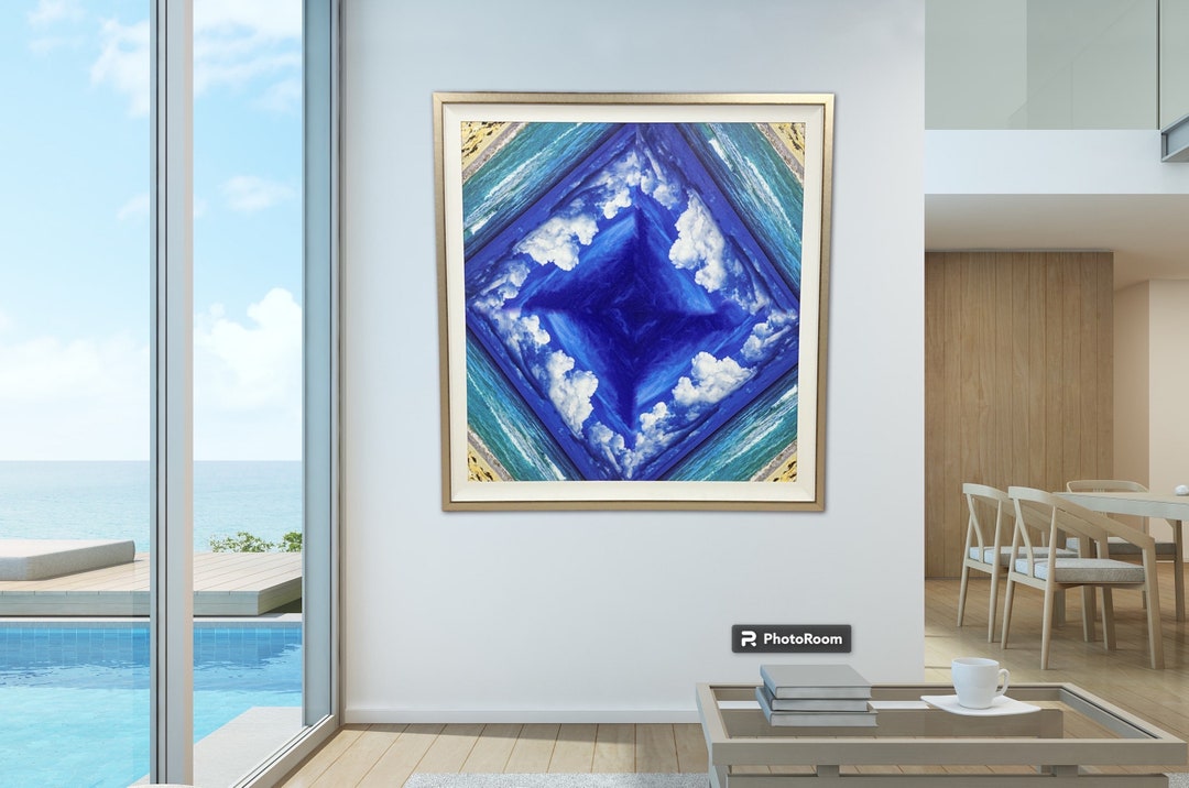 Beach Trip/ Yucatan Peninsula/ Mexico/color Photography/ Framed Canvas ...