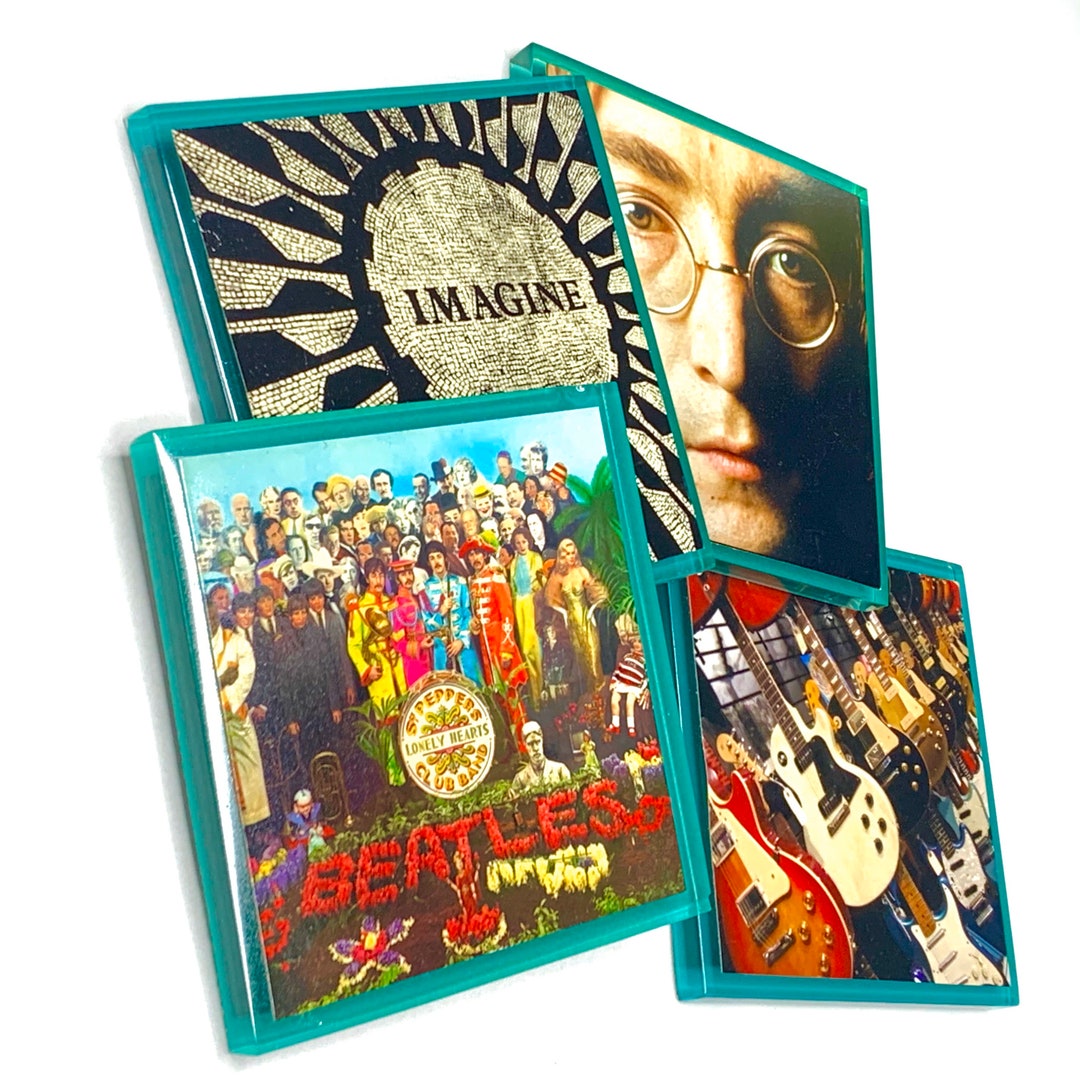 John Lennon Coasters,the Beatles,beatles Fan,beatles Gift,british ...