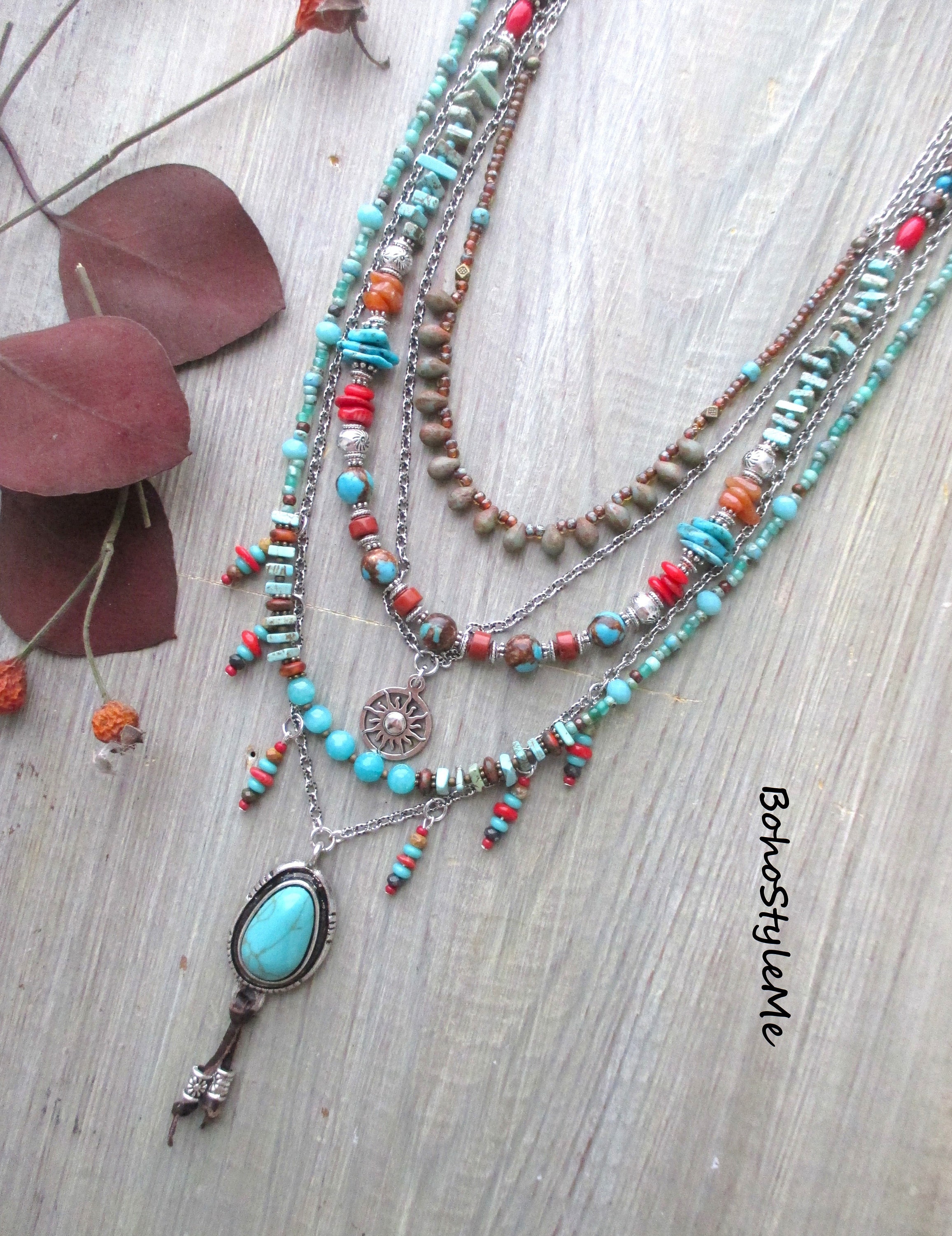 Santa Fe Colorful Boho Style Me Bold Rustic Beaded Boho Western