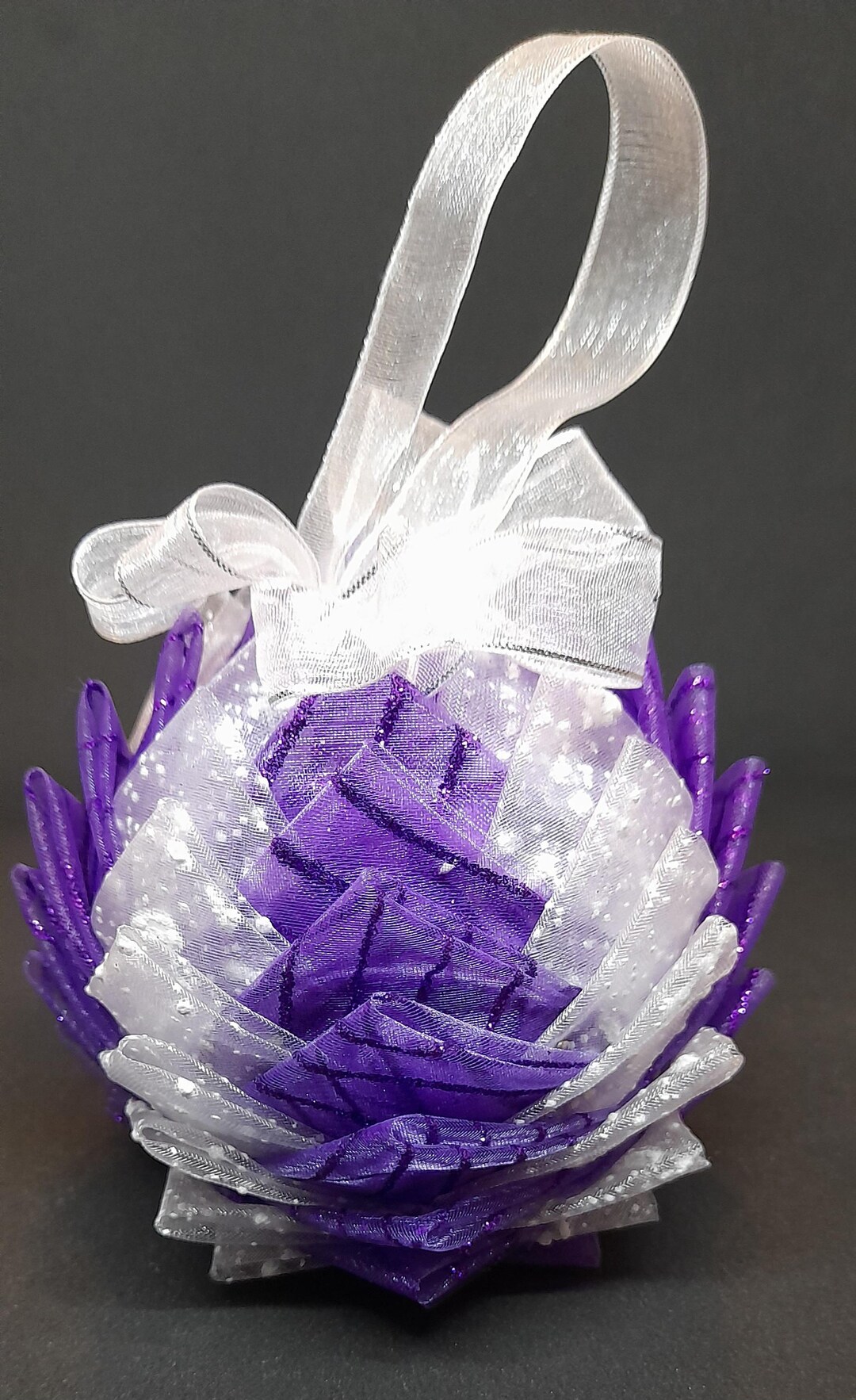 Patchwork Christmas Ball - Etsy