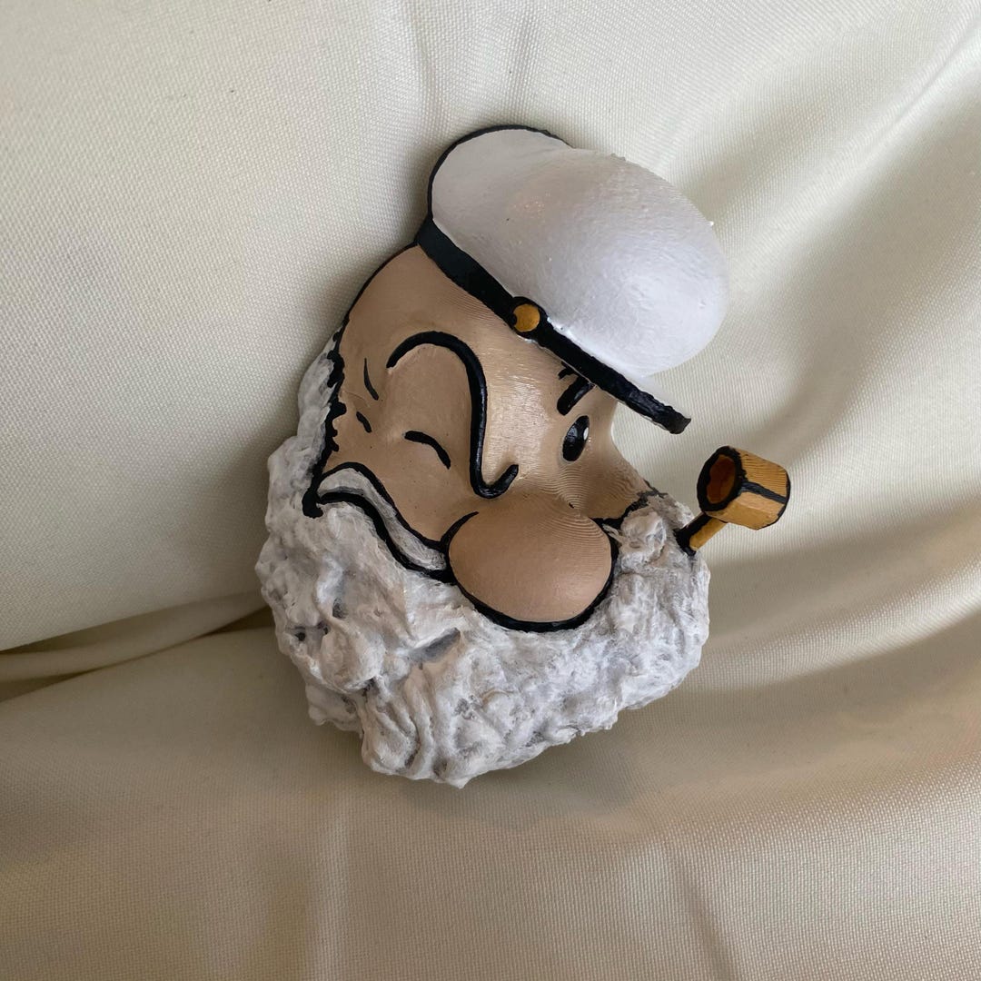 Poopdeck Pappy Popeye Magnet - Popeye the Sailor Magnet - Etsy