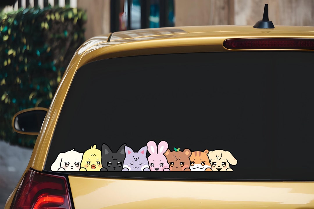 Ateez Aniteez Peeker Vinyl Car Decals - Etsy UK