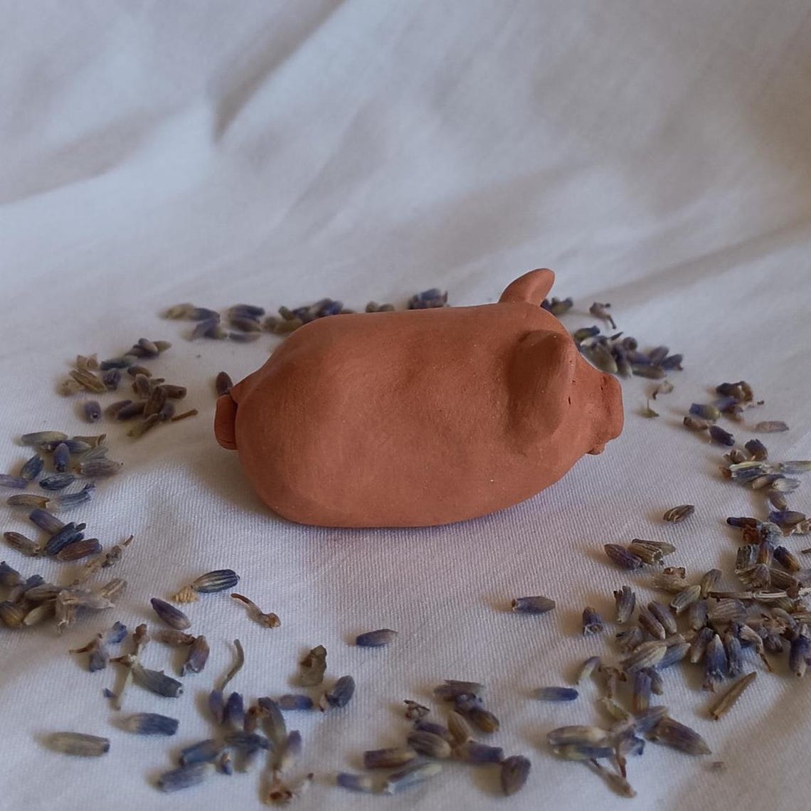 Pig Tea Pet Handmade Traditional Chinese Tea Pet Chachong Terracotta ...