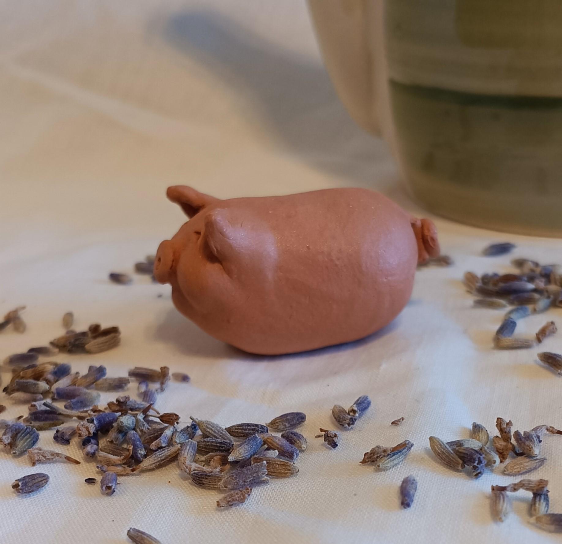 Pig Tea Pet Handmade Traditional Chinese Tea Pet Chachong Terracotta ...