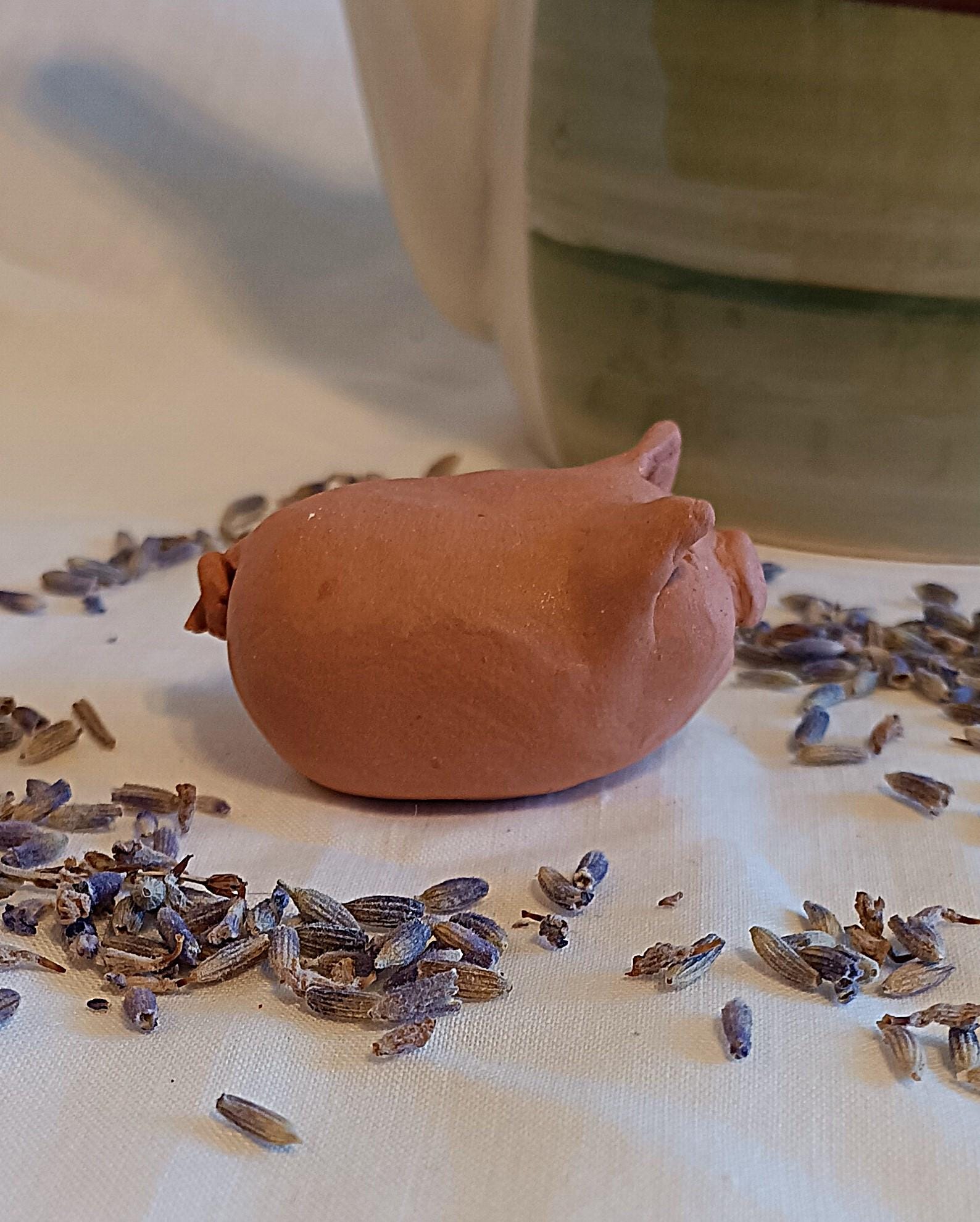 Pig Tea Pet Handmade Traditional Chinese Tea Pet Chachong Terracotta ...