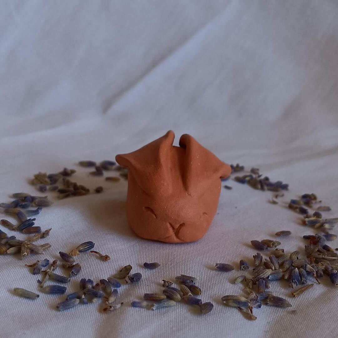Rabbit Tea Pet Handmade Traditional Chinese Tea Pet Chachong Terracotta ...
