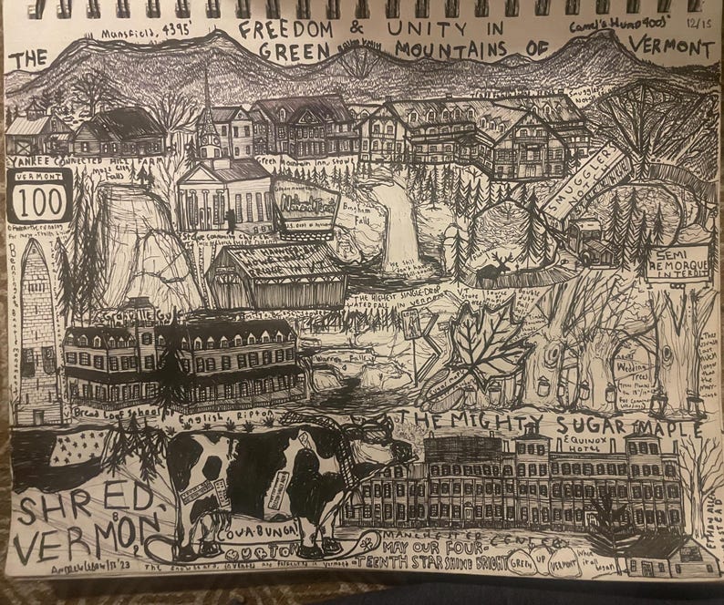 Vermont Prints and Designs - Etsy