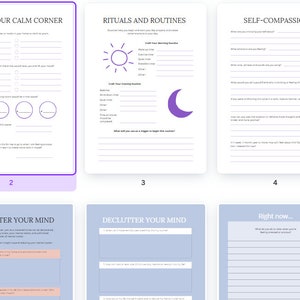 Calming Your Mind Journal - Etsy