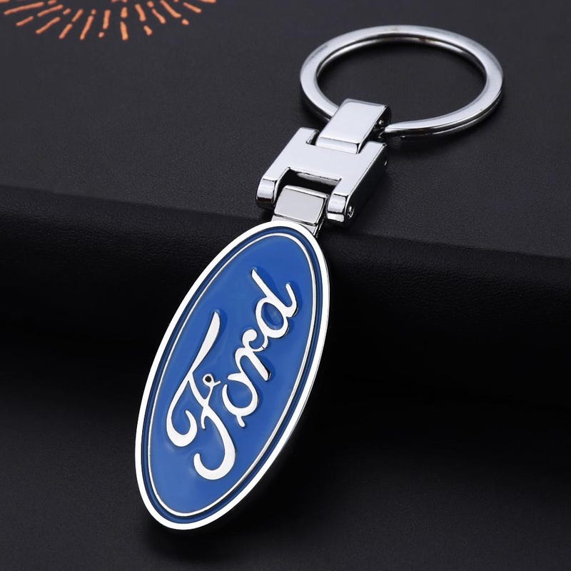 Metal Ford Logo Keychain - Etsy UK