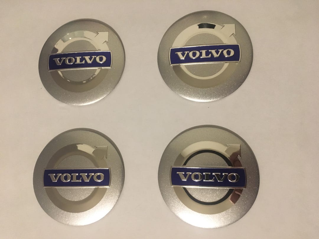 4pcs (set) Stickers for Wheel Center Hub Caps Volvo 60mm - 2.36 Inch ...