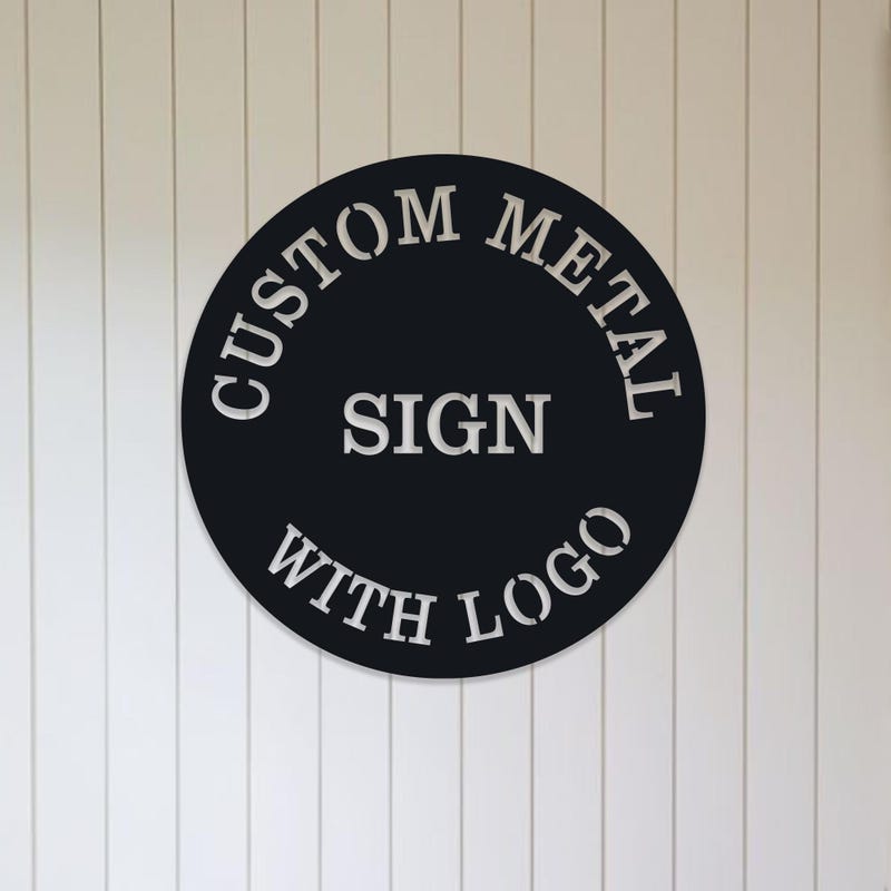 Custom Metal Sign - Etsy