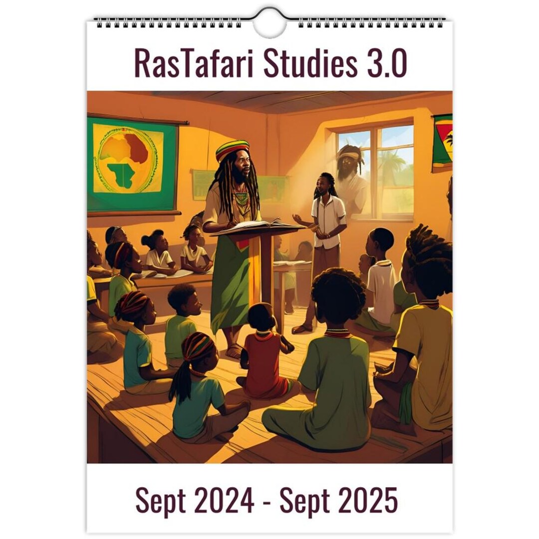 Rastafari-classroom Themed Wall Calendars 2025 EU & Rest of World - Etsy