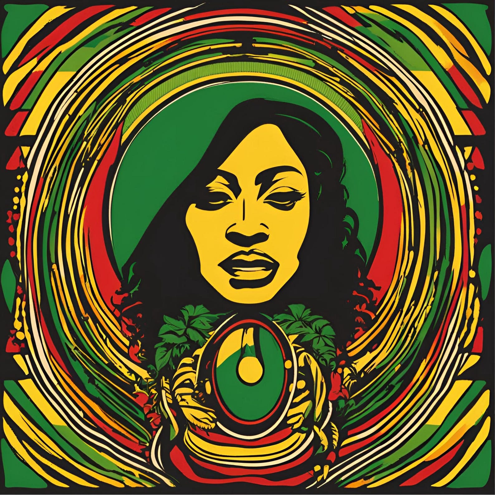 Rastafari-inspired Minimalist Art - Art Inspired by Rastafari Culture ...
