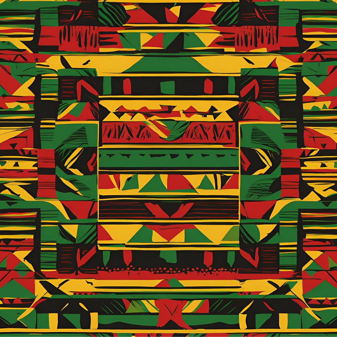 Modern Rasta Patterns for Apparel -abstract Patterns Using the Rasta ...