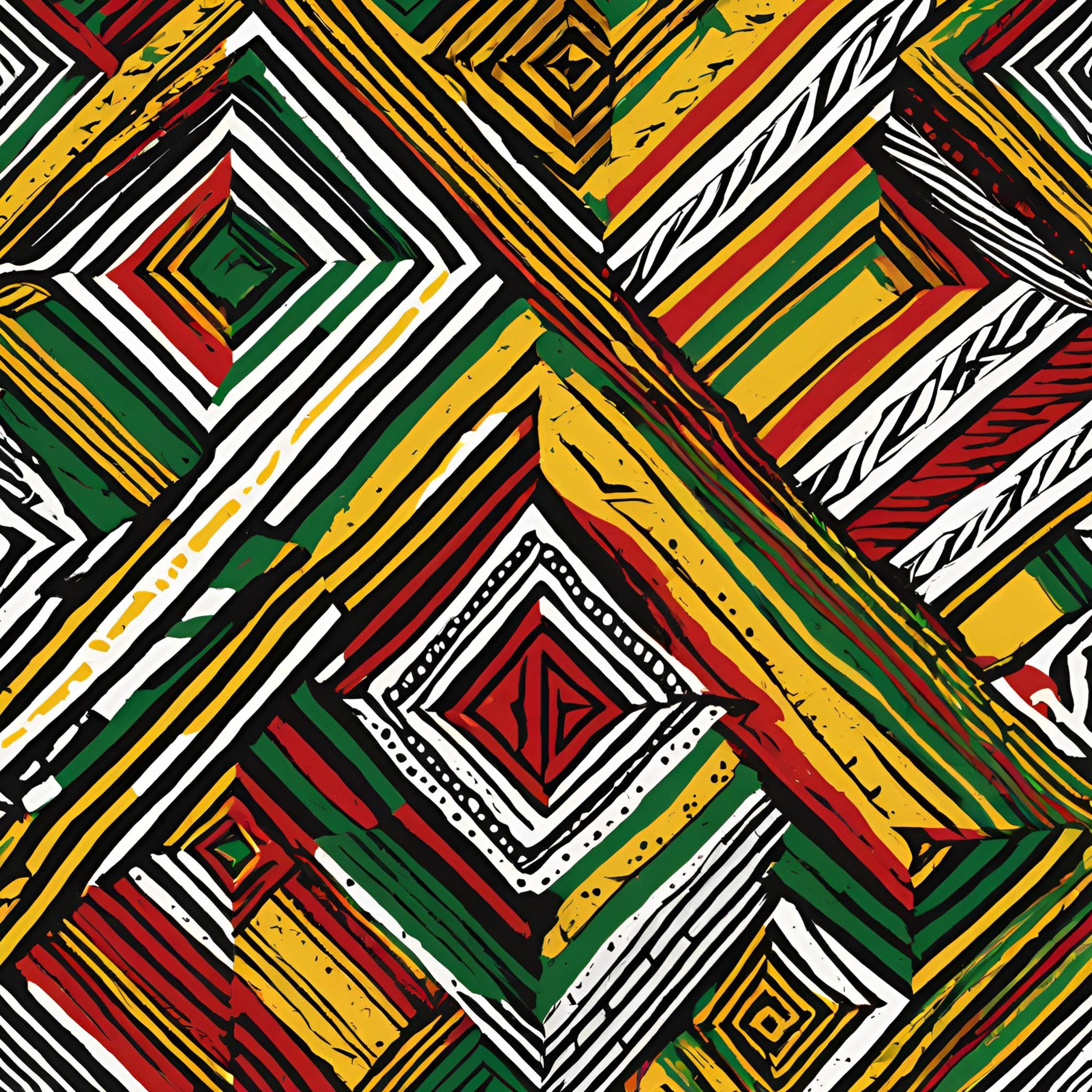 Modern Rasta Patterns for Apparel -abstract Patterns Using the Rasta ...
