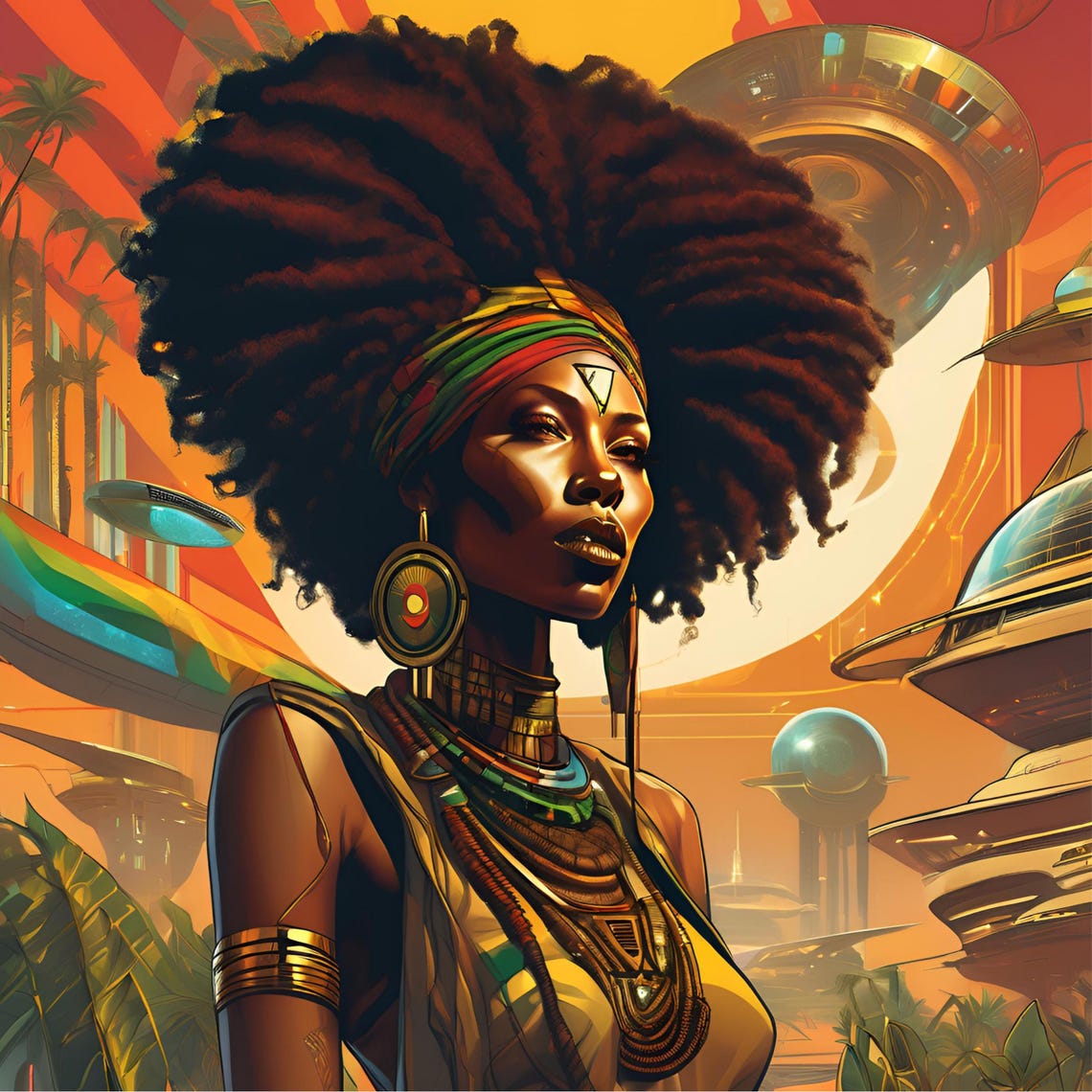 Afro-futurism Meets Rastafari - Blending African Culture With ...