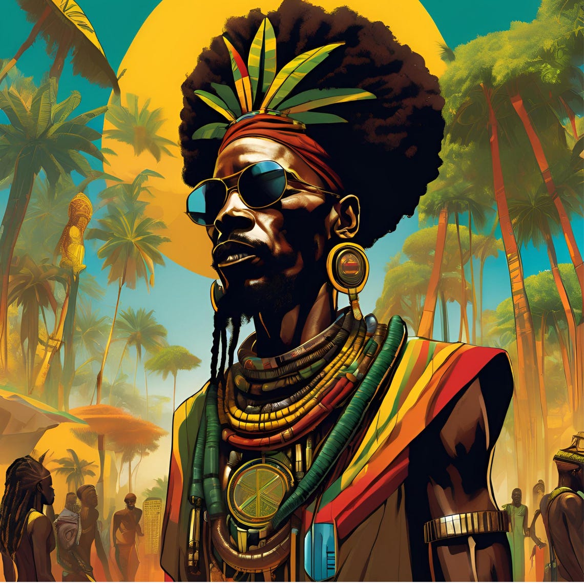 Afro-futurism Meets Rastafari - Blending African Culture With ...