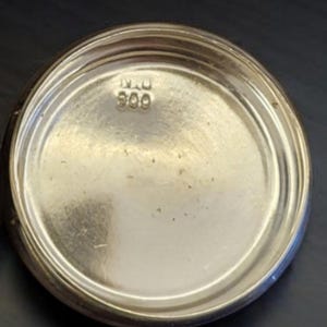 Vintage Silver Pill Box With Floral Design – Sterling Silver 900 Pill ...