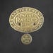 Antique Brass Plaque Thief Resisting – Ratner London Banker’s Safe ...