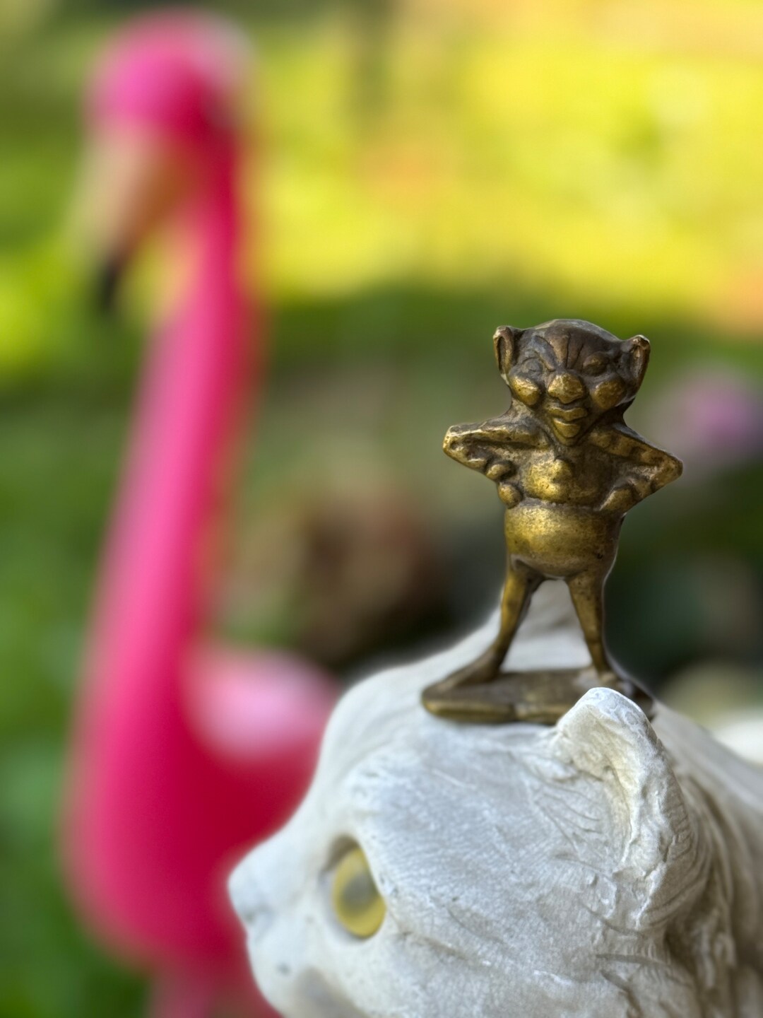Sassy Brass Antique Good Luck Pixie - Etsy